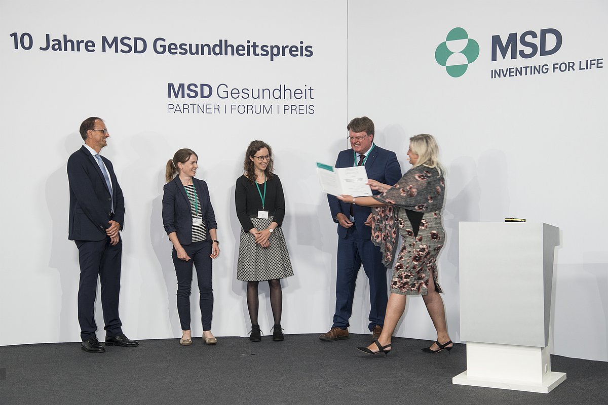 AMBORA: 1. Platz beim MSD-Gesundheitspreis 2021 - Center for Clinical Studies | Uniklinikum Erlangen